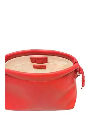 A.p.c. Mini Drawstring Crossbody Bag - Red
