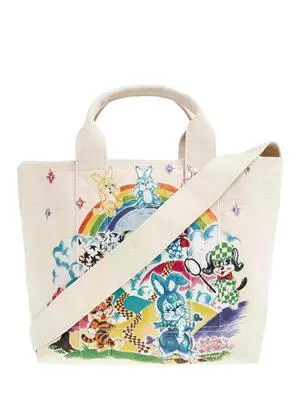 KENZO Tote Bag With Graphic Print