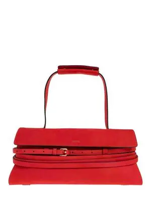 Moschino Buckle-strap Tote - Red