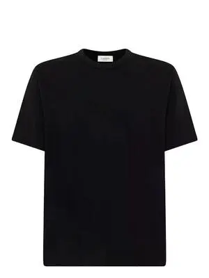 LANEUS Crew-neck T-shirt - Black