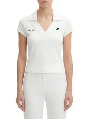 COURREGES Polo Shirt - White