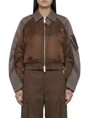 Sacai Jacket - Brown