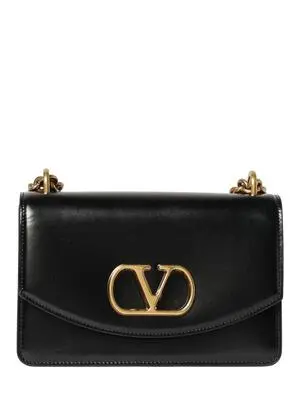Valentino Garavani Vlogo Mini Leather Bag - Black