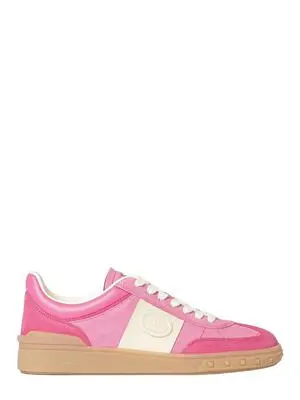 Valentino Garavani Valentino Garavani Upvillage Suede Sneakers Fuchsia