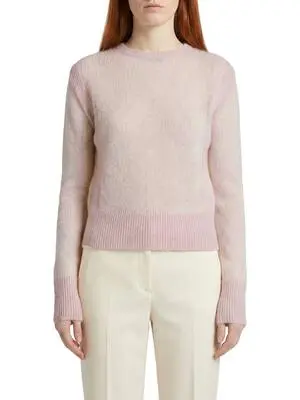 SA SU PHI Pullover Sweater - Pink