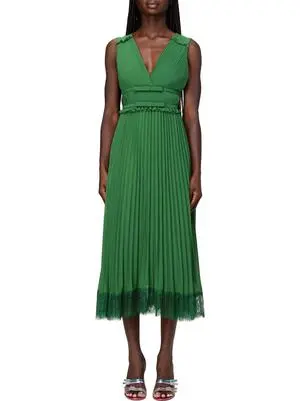 SELF-PORTRAIT Dress - Green