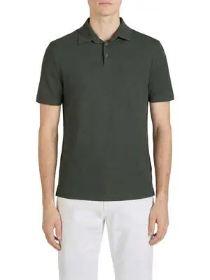ZANONE Polo Shirt Men Green