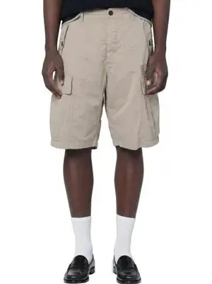 Dsquared2 Cotton Cargo Shorts - Grey