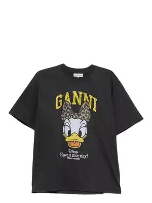 GANNI X Disney Printed T-shirt - Grey