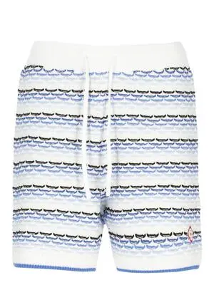 Casablanca Knit Shorts - White