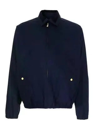 Drole De Monsieur Corduroy Collar Jacket - Blue