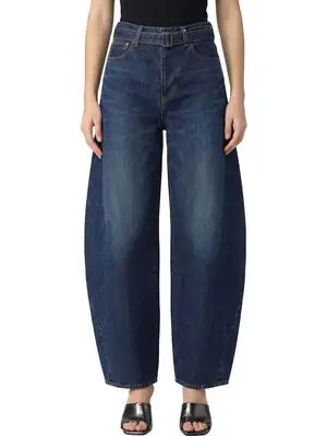 Sacai Wide Leg Jeans - Blue