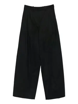 NINE:INTHE:MORNING Pleated Palazzo Pants - Black