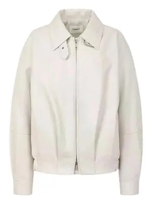 STUDIO TOMBOY Faux Leather Jacket - Neutrals