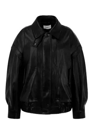 STUDIO TOMBOY Faux-leather Jacket - Black