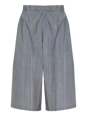 PDF Striped Trousers - Grey