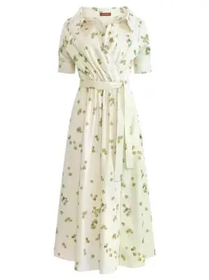 Altuzarra Lydia Floral-pattern Dress - Neutrals