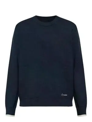 SAMSOE SAMSOE Crewneck Logo Sweater