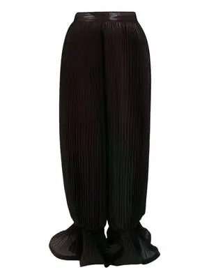 ROWEN ROSE Pleated Trousers - Brown