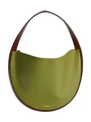 JIL SANDER Pivot Leather Shoulder Bag - Green