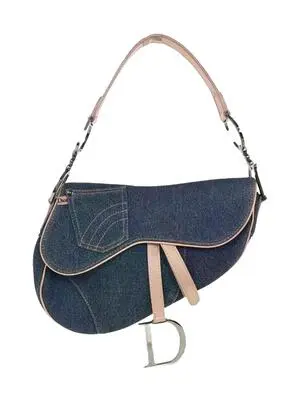 DIOR 2002 Saddle Denim Handbag