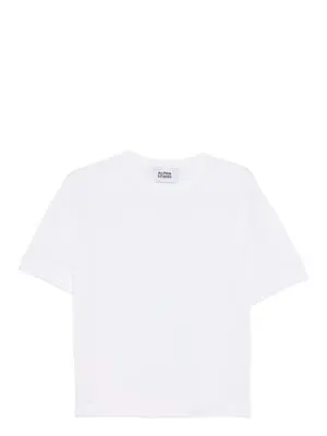Alpha Studio Short-sleeve T-shirt - White