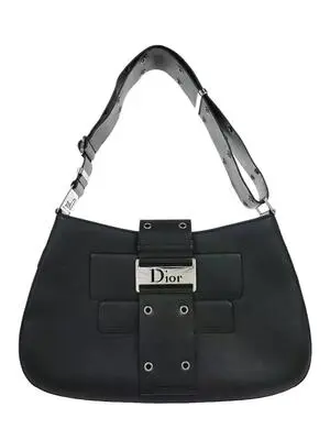 Dior 2002 Street Chic Columbus Shoulder Bag - Black