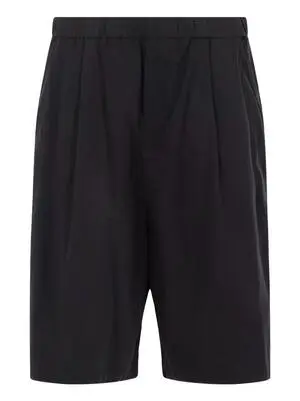 UNDERCOVERISM Drawstring Frayed Shorts - Black