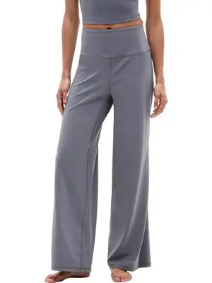 Athleta Elation Ultra High Rise Wide Leg Pant - Slate
