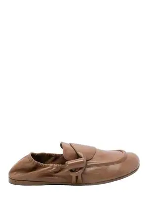Loewe Toggle Loafers Brown