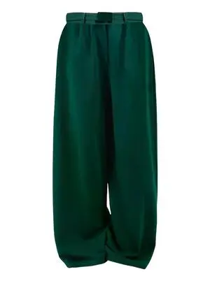 ROWEN ROSE Wide-leg Trousers - Green