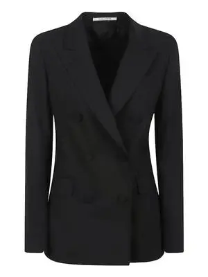 Tagliatore Double-breasted Jacket - Black
