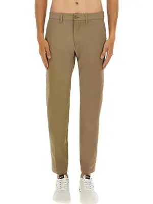 BOSS Buttoned Trousers - Brown