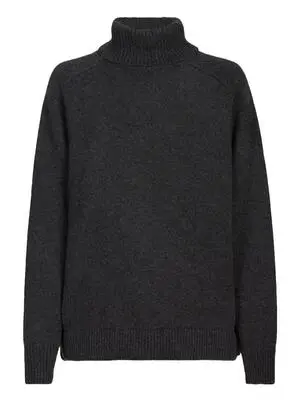 Tibi Oversized Roll-neck Sweater - Grey