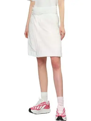 Comme Des Garçons Belted Wrap Shorts - White