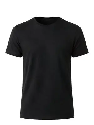 PATRICK ASSARAF Round-neck T-shirt - Black