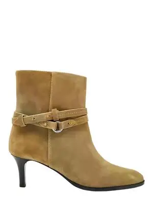 Isabel Marant Meyli Strap Ankle Boots - Neutrals