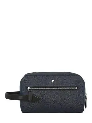 Montblanc Zipped Wash Bag - Blue