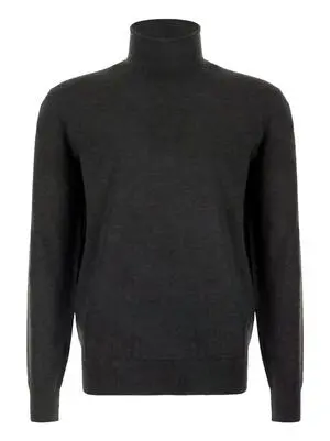 Zegna Roll Neck Sweater - Grey