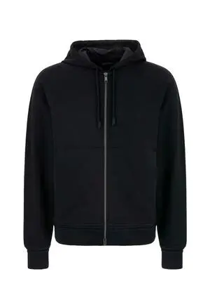 Zegna Zip-fastening Hooded Sweatshirt - Blue