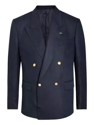 LARDINI Double-breasted Blazer - Blue
