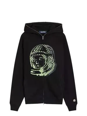 BILLIONAIRE BOYS CLUB Glow Atro Zip-up Hoodie - Black
