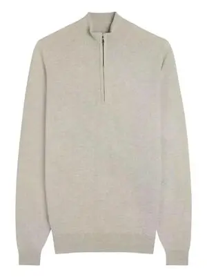 John Smedley Tapton Wool Sweater Neutrals