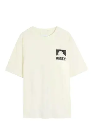 Rhude Moonlight Pack Graphic-print T-shirt Neutrals
