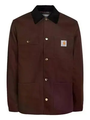 Carhartt Work In Progress Michigan Corduroy-collar Jacket - Brown