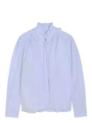 Citizens Of Humanity Calista Frilled Blouse - Blue