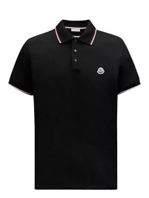 MONCLER Tipped Short-sleeves Polo