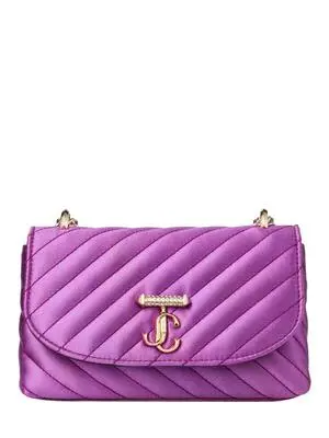 JIMMY CHOO Small Curve Crossbody Bag - Purple