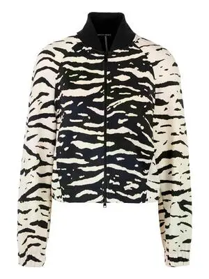 MARCCAIN Zebra-Print Zip Jacket