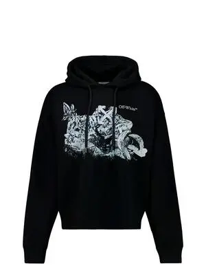 Off-White Graphic-print Hoodie - Black